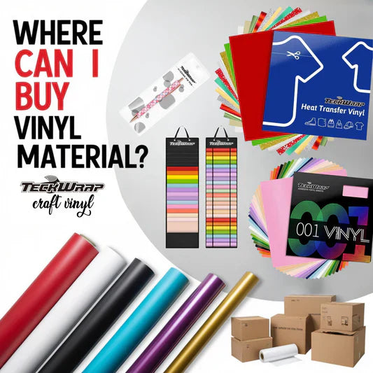 Where Can I Buy Vinyl Material? – TeckWrapCraft
