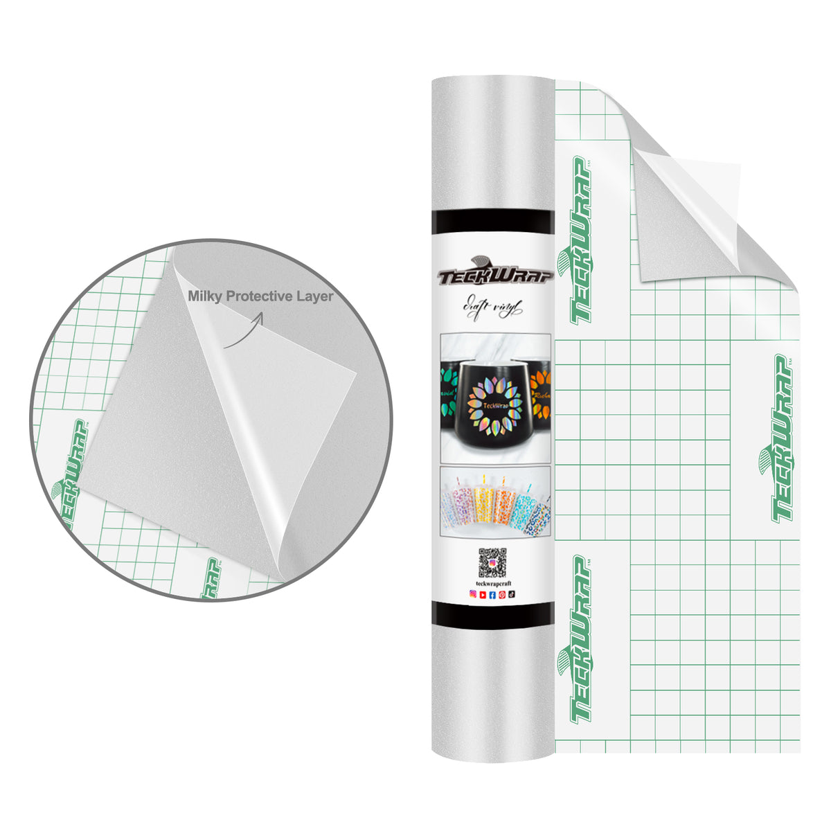 Adhesive Vinyl - Permanent Vinyl – TeckWrapCraft