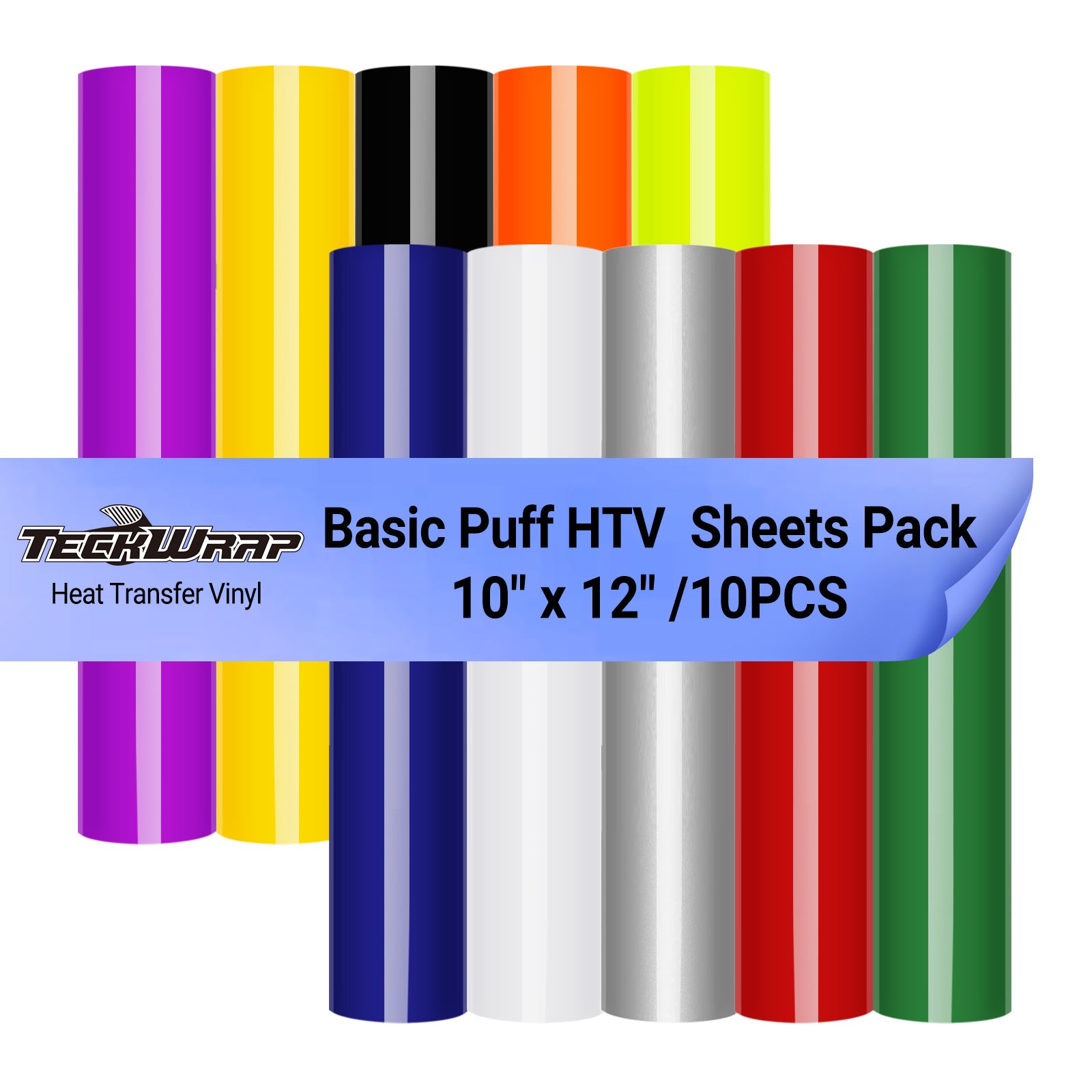 Puff HTV Sheets Pack – TeckwrapCraft