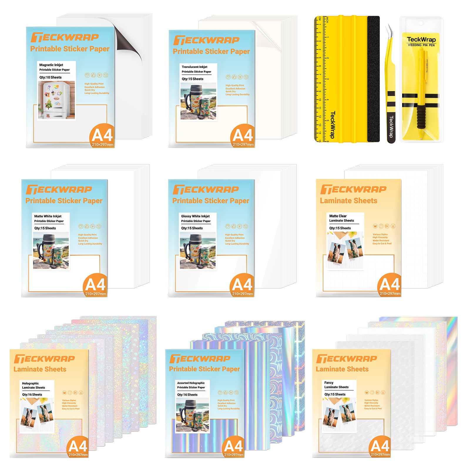 Printable Sticker Paper – TeckWrapCraft