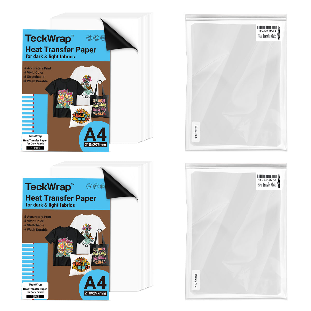 Inkjet Heat Transfer Paper Bundle – TeckwrapCraft