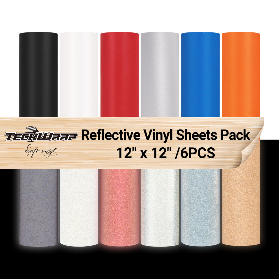 Reflective Vinyl Sheets Pack – TeckWrapCraft