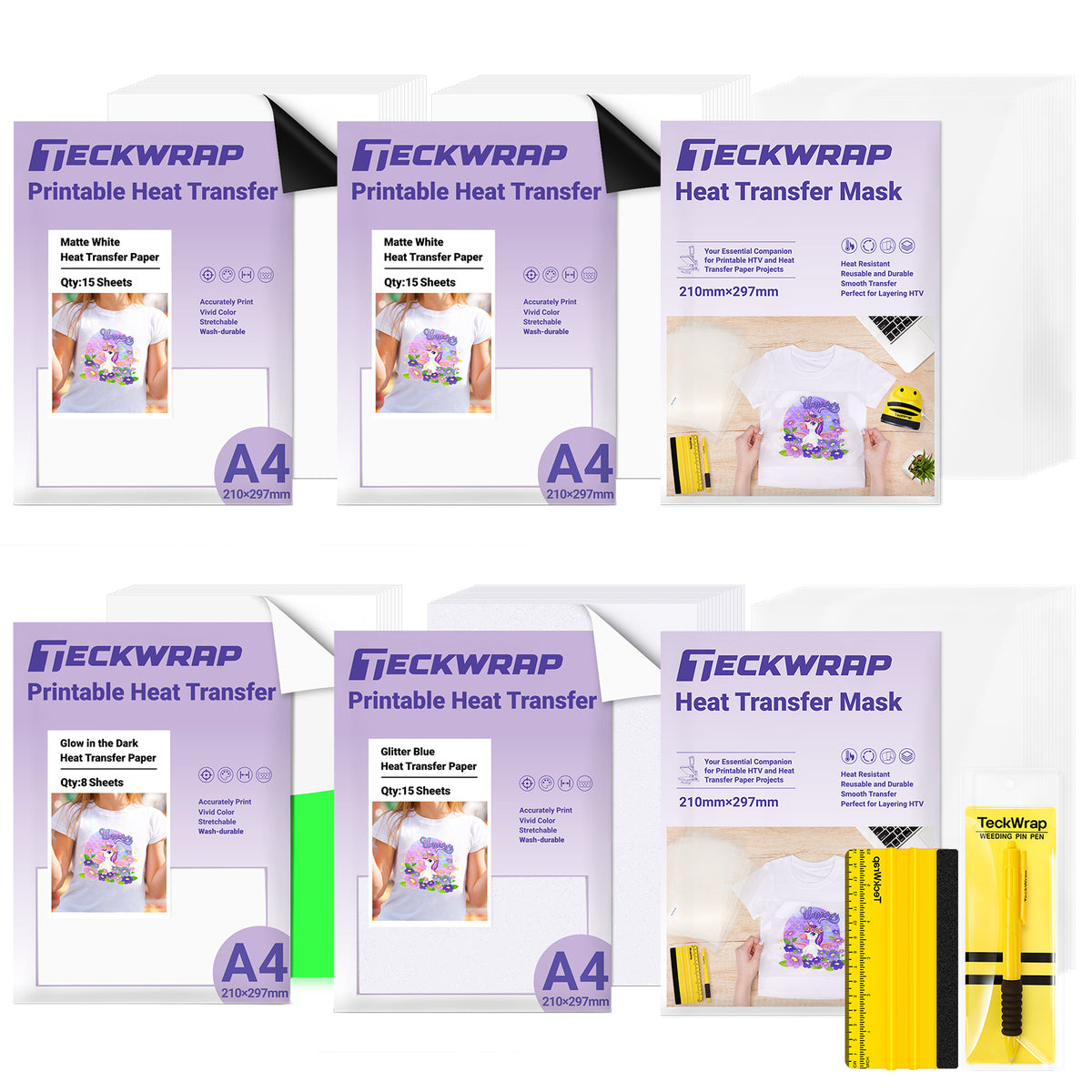 Printable Heat Transfer Paper – TeckWrapCraft