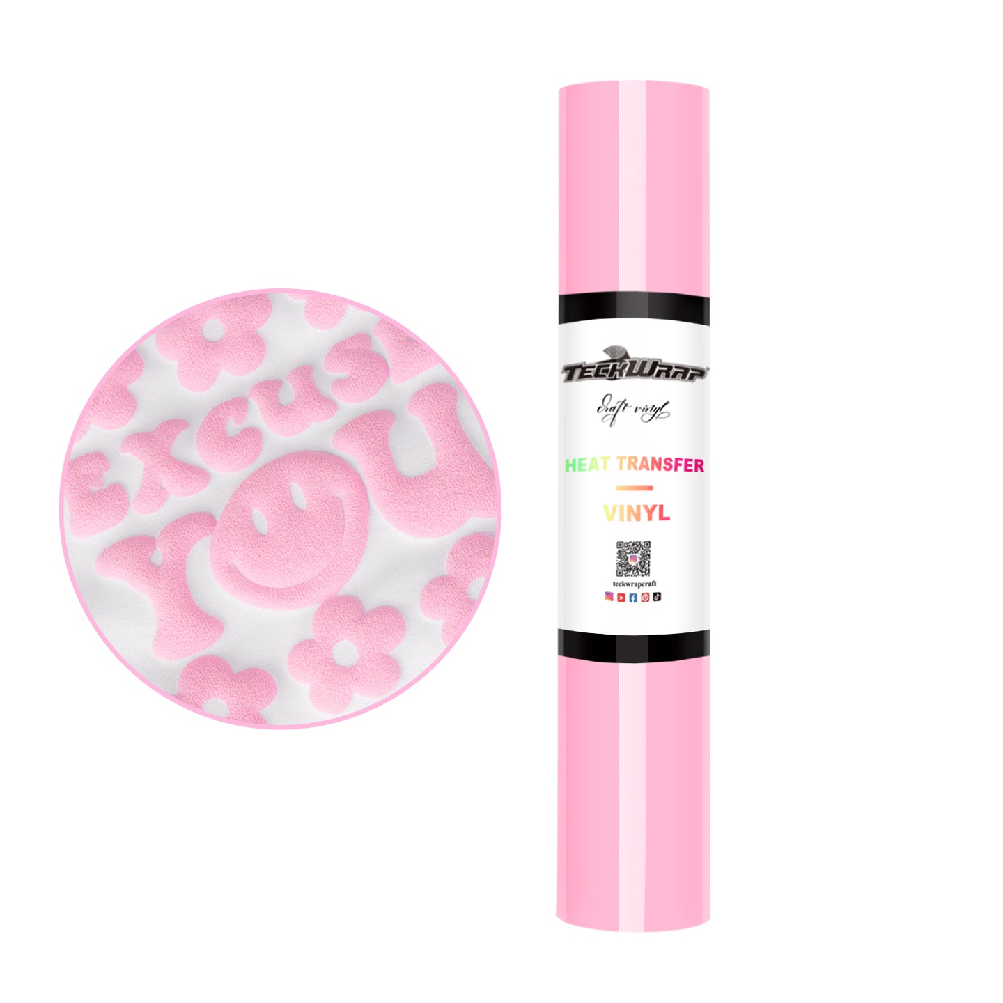 Puff Heat Transfer Vinyl Project Ideas – TeckWrapCraft