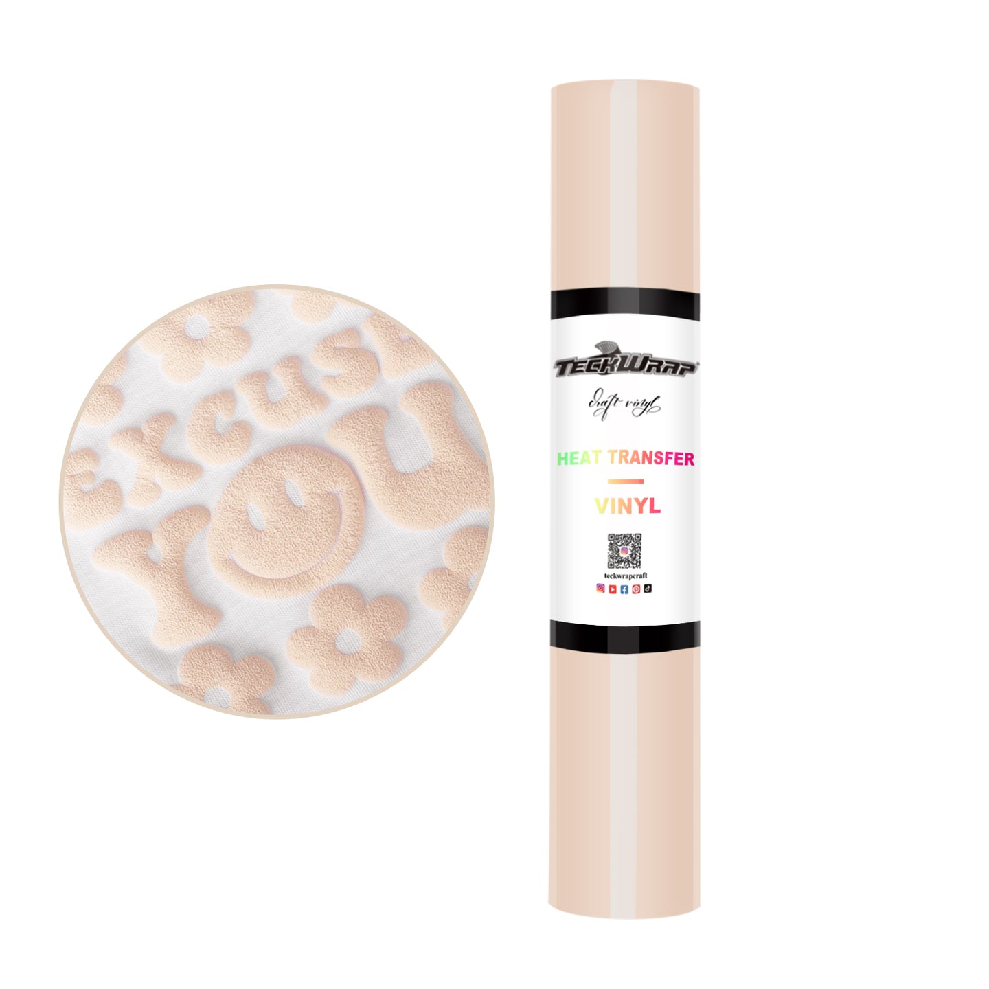 Puff Heat Transfer Vinyl Project Ideas – TeckWrapCraft