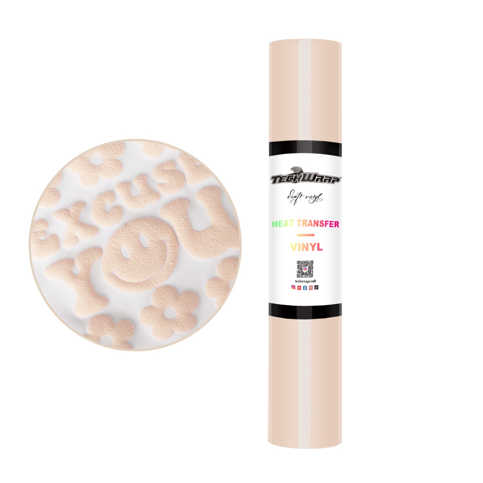 Puff Heat Transfer Vinyl Project Ideas – TeckWrapCraft