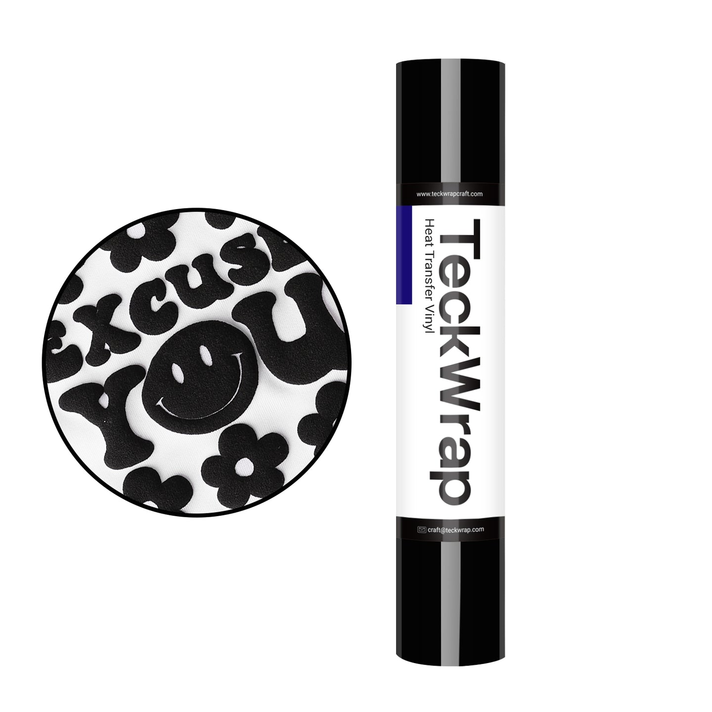 Puff Heat Transfer Vinyl Project Ideas – TeckWrapCraft