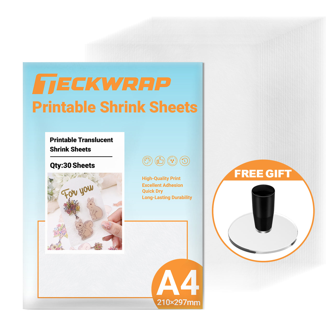 Inkjet Printable Shrink Sheets – TeckWrapCraft