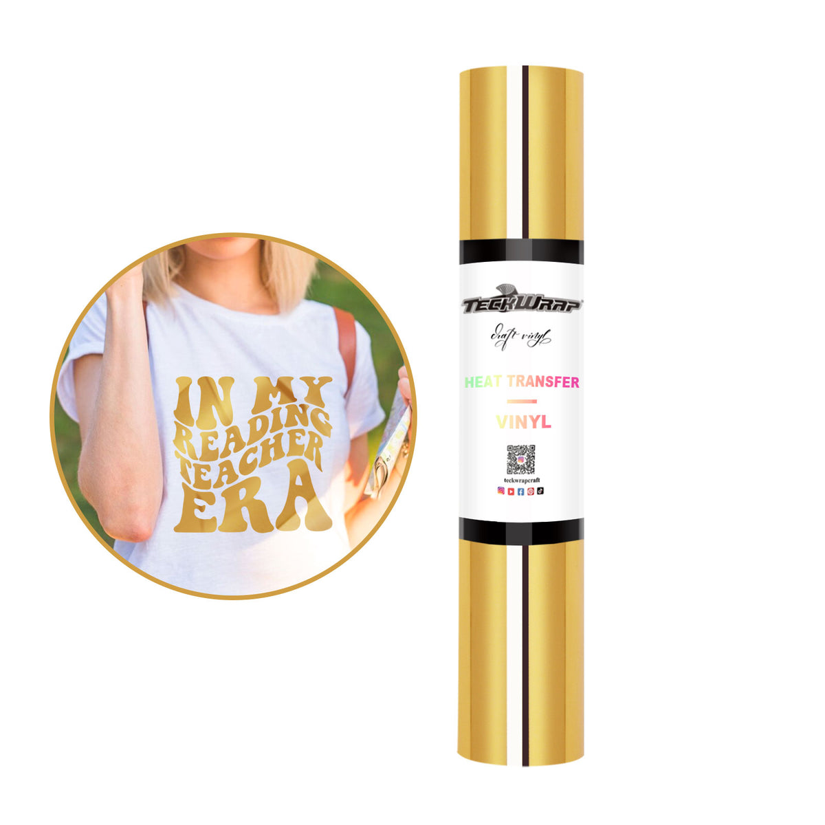 Metallic Heat Transfer Vinyl – TeckwrapCraft