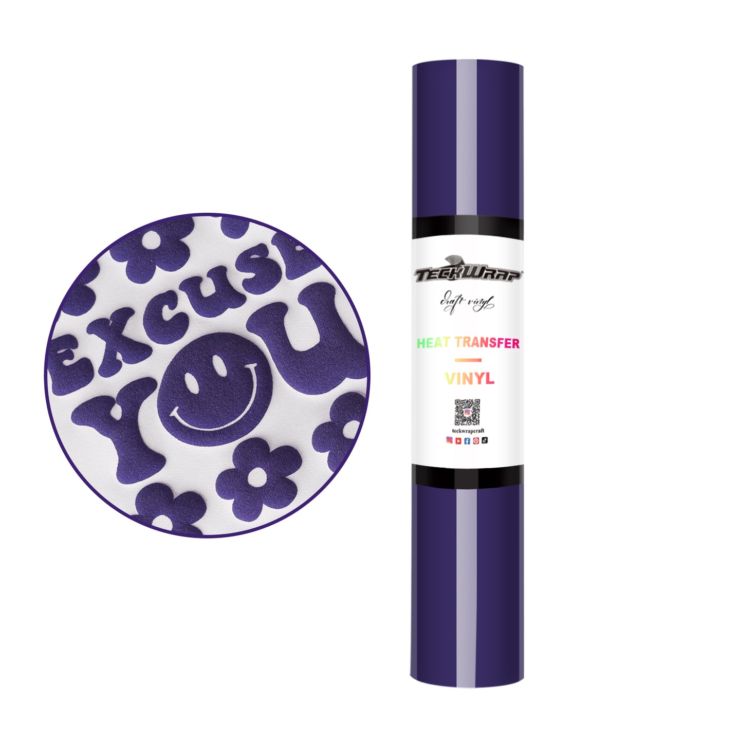 Puff Heat Transfer Vinyl Project Ideas – TeckWrapCraft