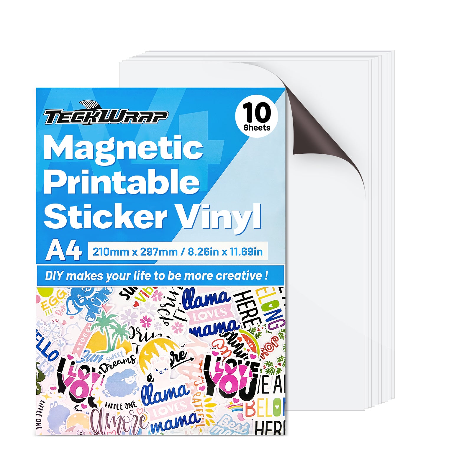 Magnetic Printable Sticker Paper – TeckWrapCraft