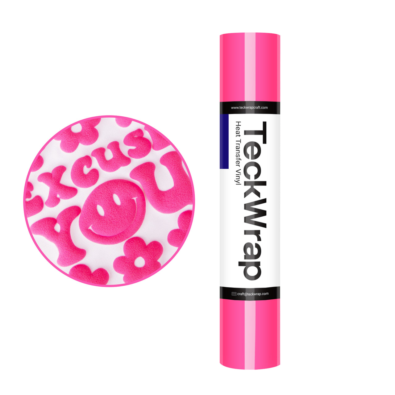 Puff Heat Transfer Vinyl Project Ideas – TeckWrapCraft