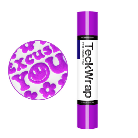 Puff Heat Transfer Vinyl Project Ideas – TeckWrapCraft