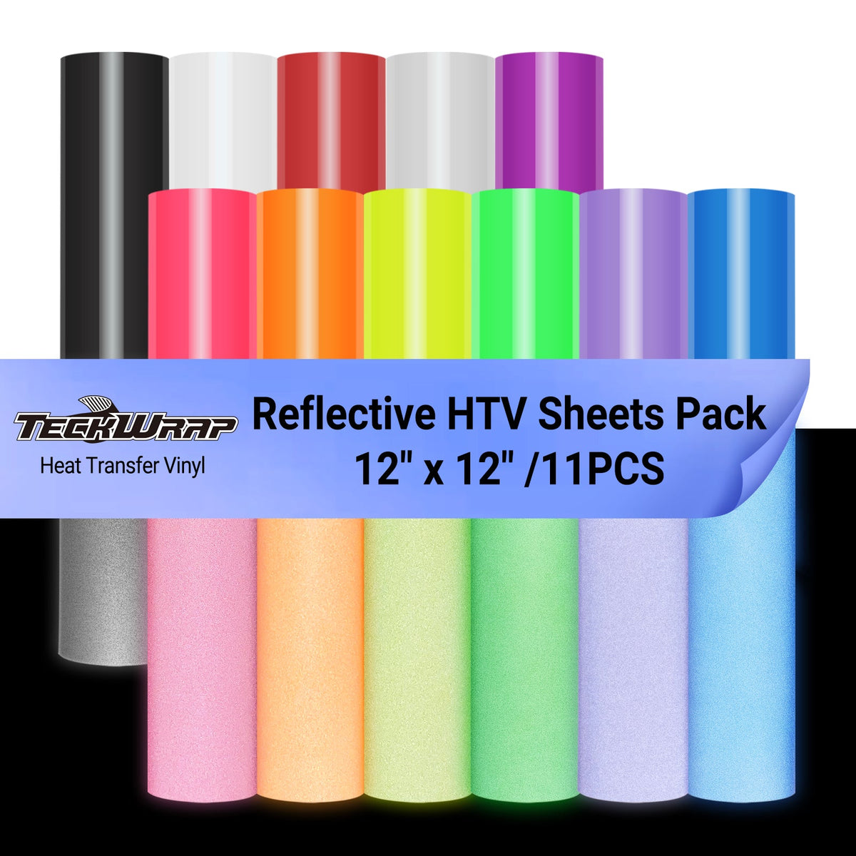 Reflective Heat Transfer Vinyl - For All Crafter – TeckWrapCraft