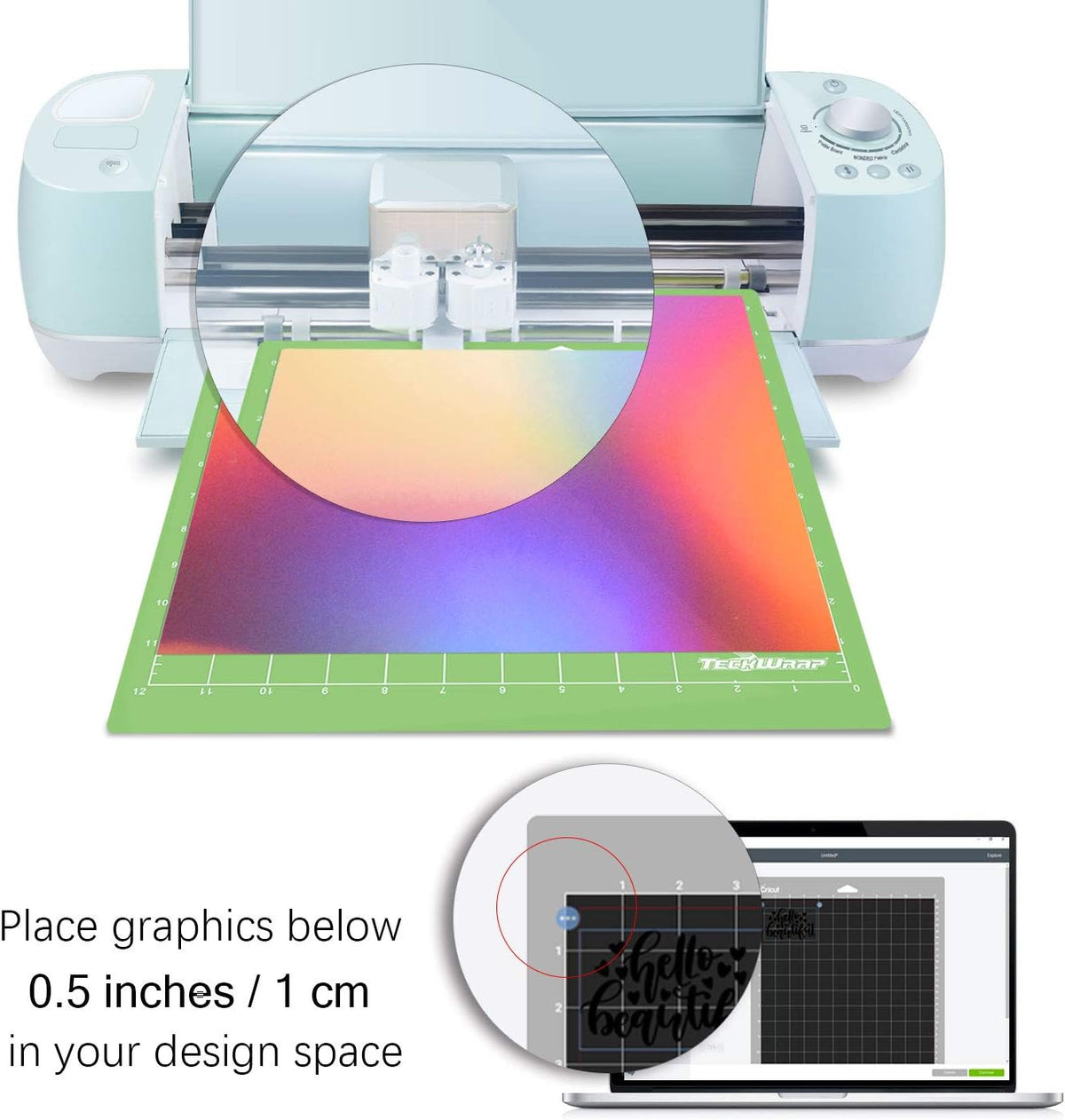 Vinyl Cutting Mats For Crafts - Set Of 3 – TeckWrapCraft