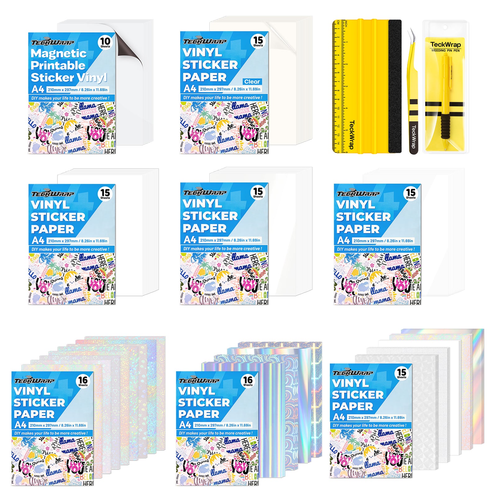 Printable Sticker Paper – TeckWrapCraft