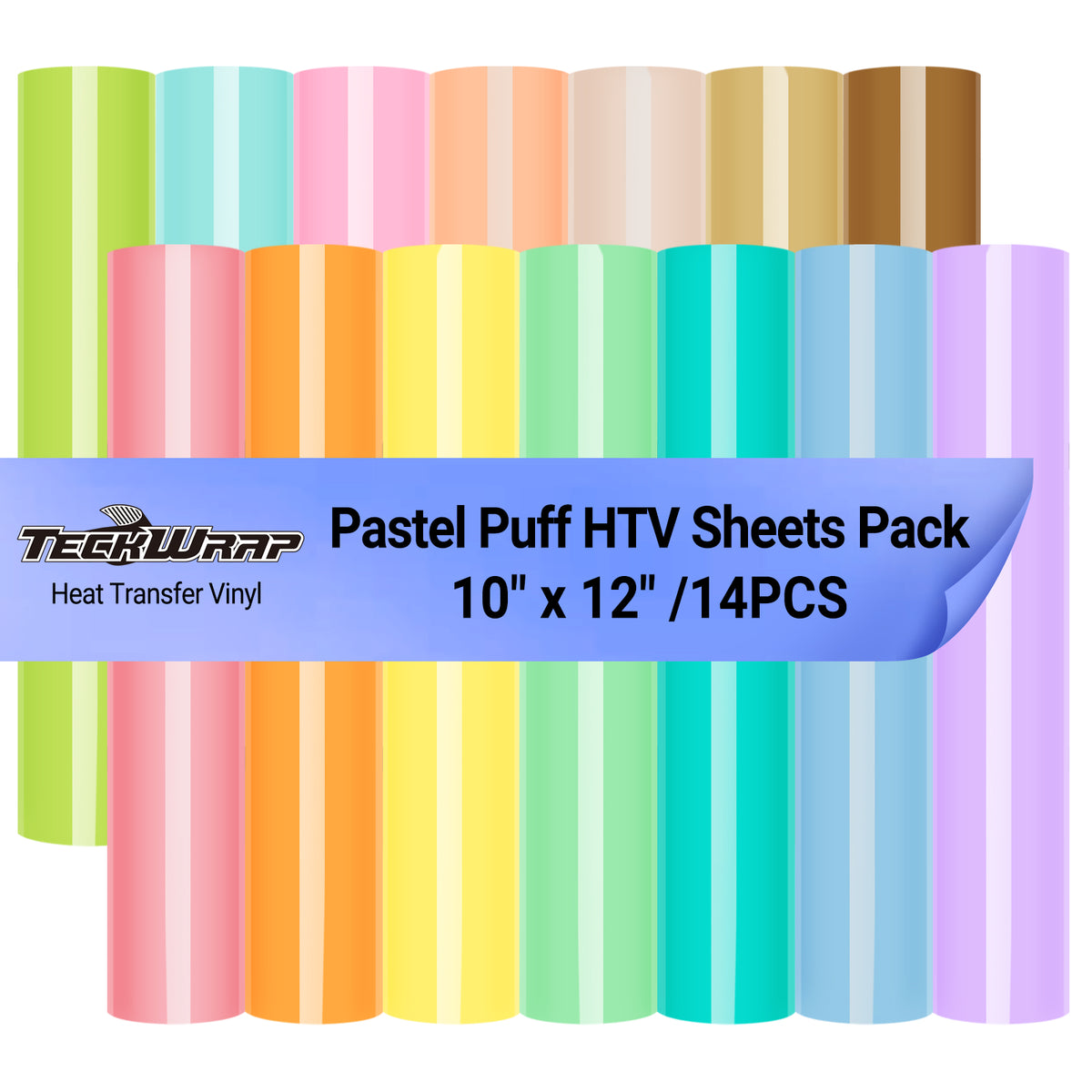 Puff HTV Sheets Pack– TeckwrapCraft