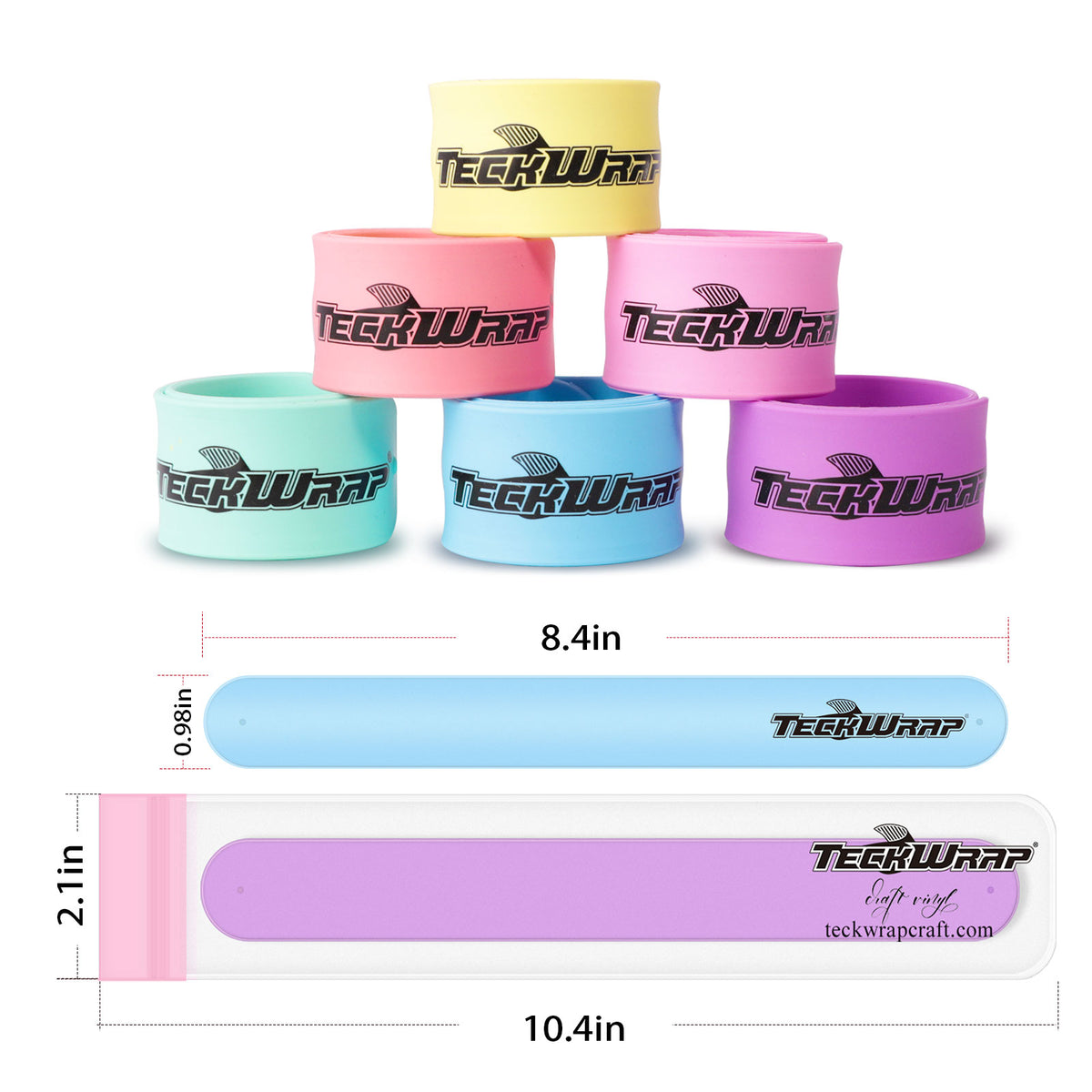 Silicone Slap Bracelets– TeckwrapCraft